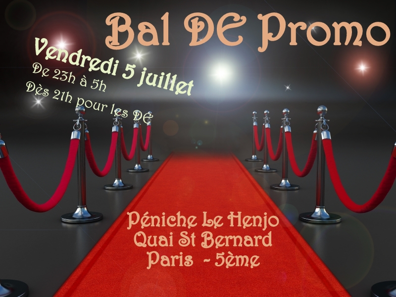Bal de Promo - Soirée des diplômés du Kremlin-Bicêtre - | Placeminute