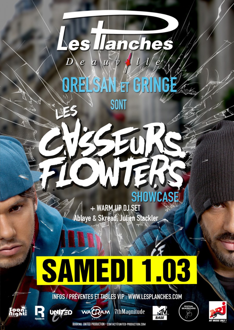 Les Casseurs Flowters @ Les Planches Deauville | Placeminute