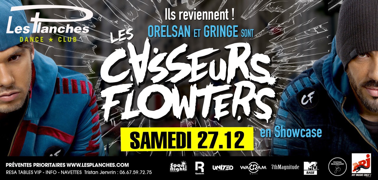LES CASSEURS FLOWTERS (ORELSAN+GRINJE) REVIENNENT AUX PLANCHES ...