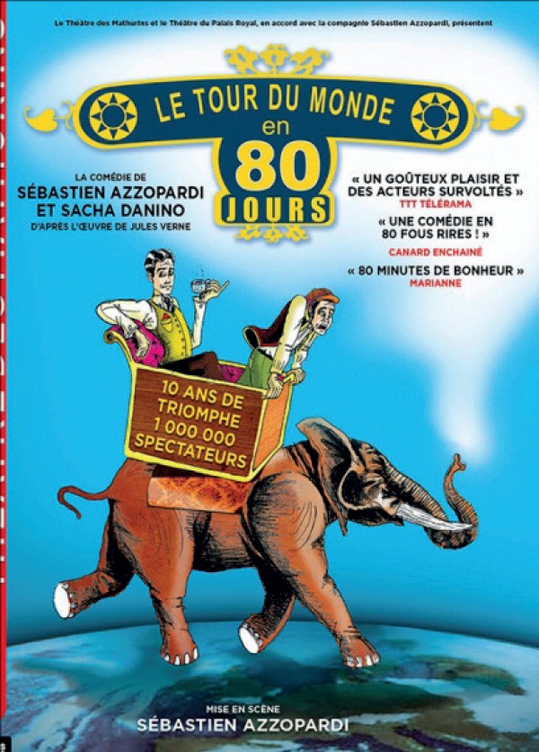 Le tour du monde en 80 jours | Placeminute