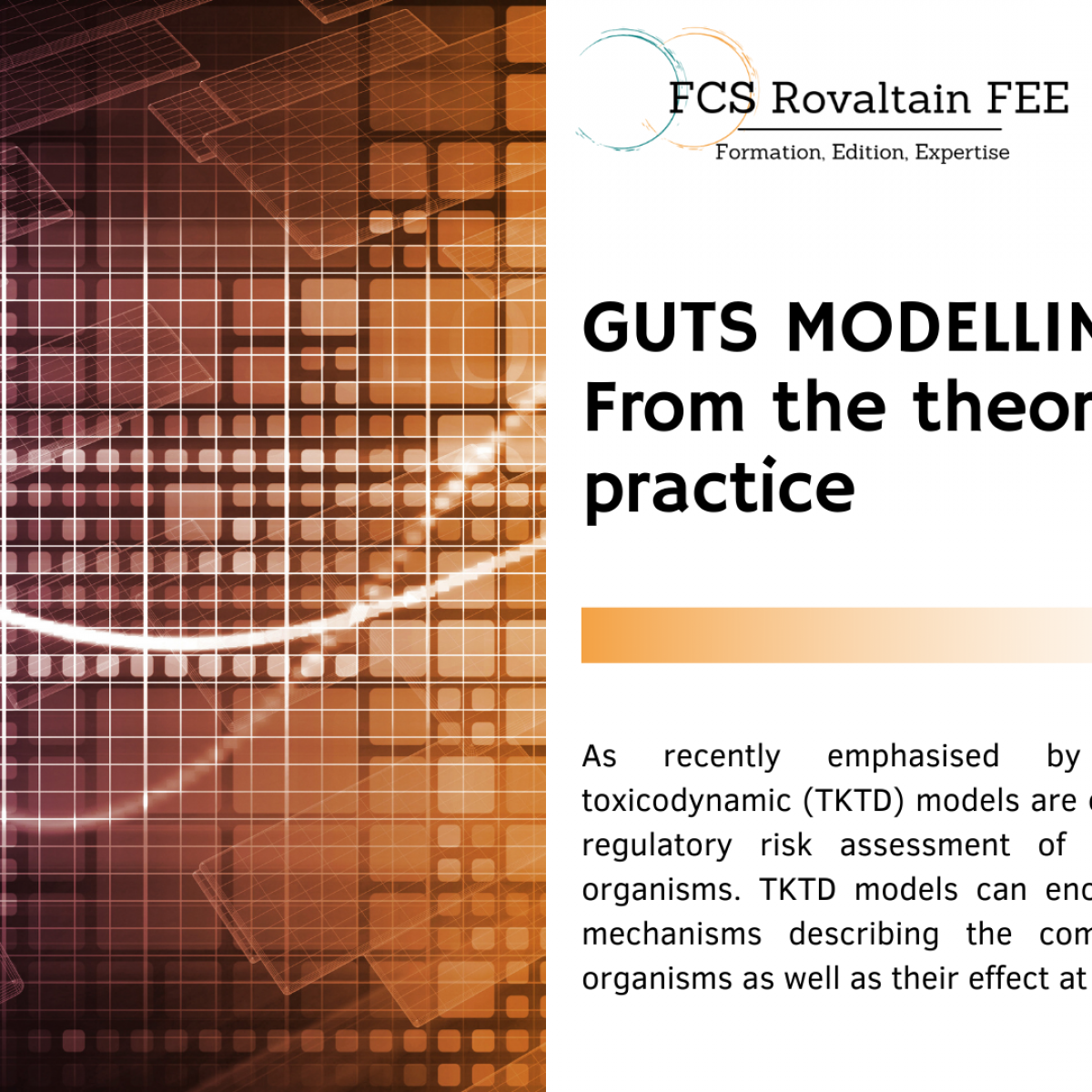 Training course on GUTS Modelling : From the Theory to the Practice ...