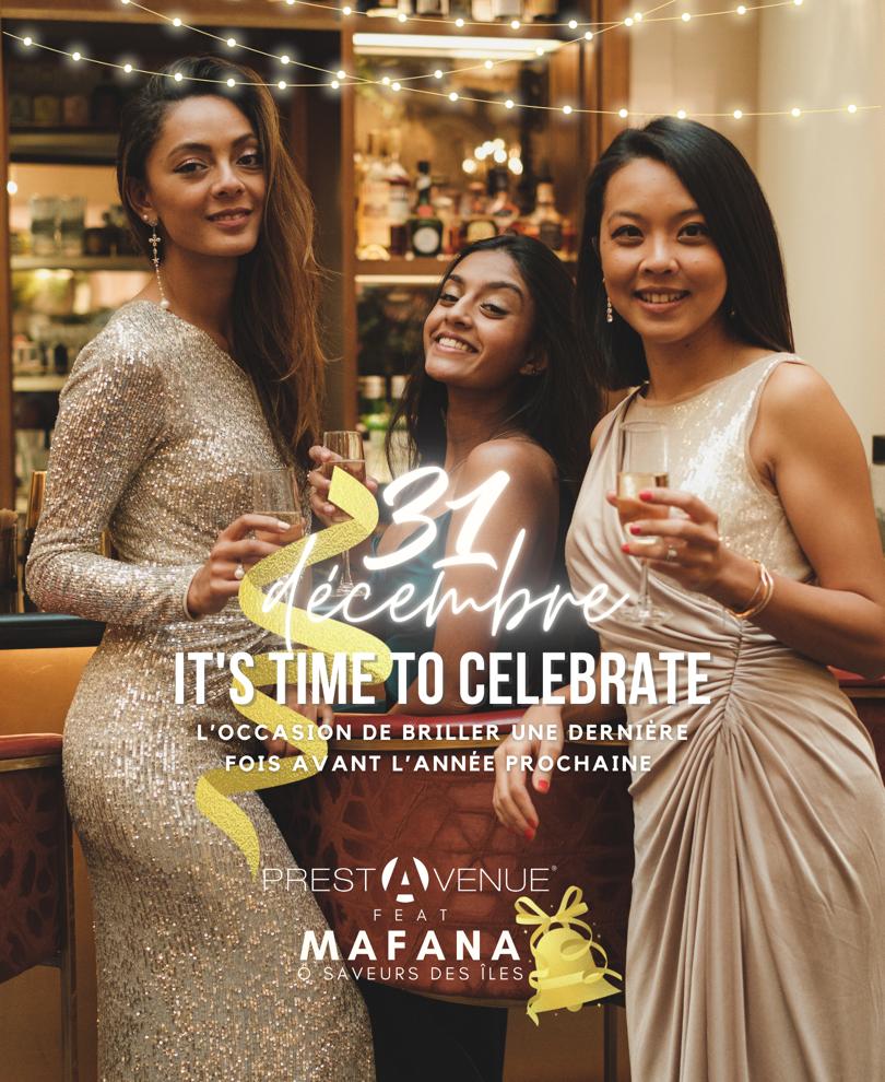 RÉVEILLON MAFANA PRESTAVENUE : BUFFET PRESTIGE : It's time to celebrate ...