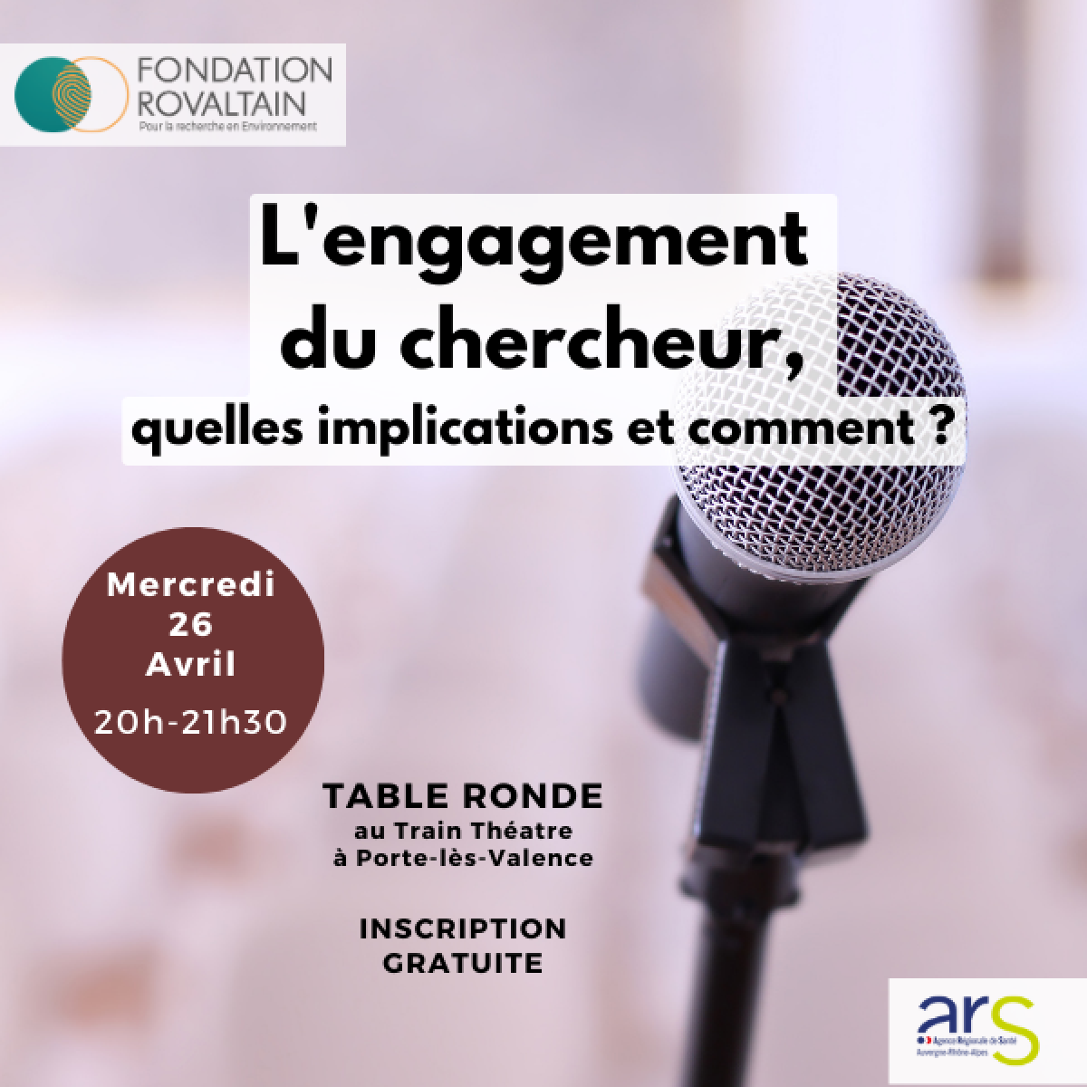 Table Ronde : L'engagement du chercheur, quelles implications et ...