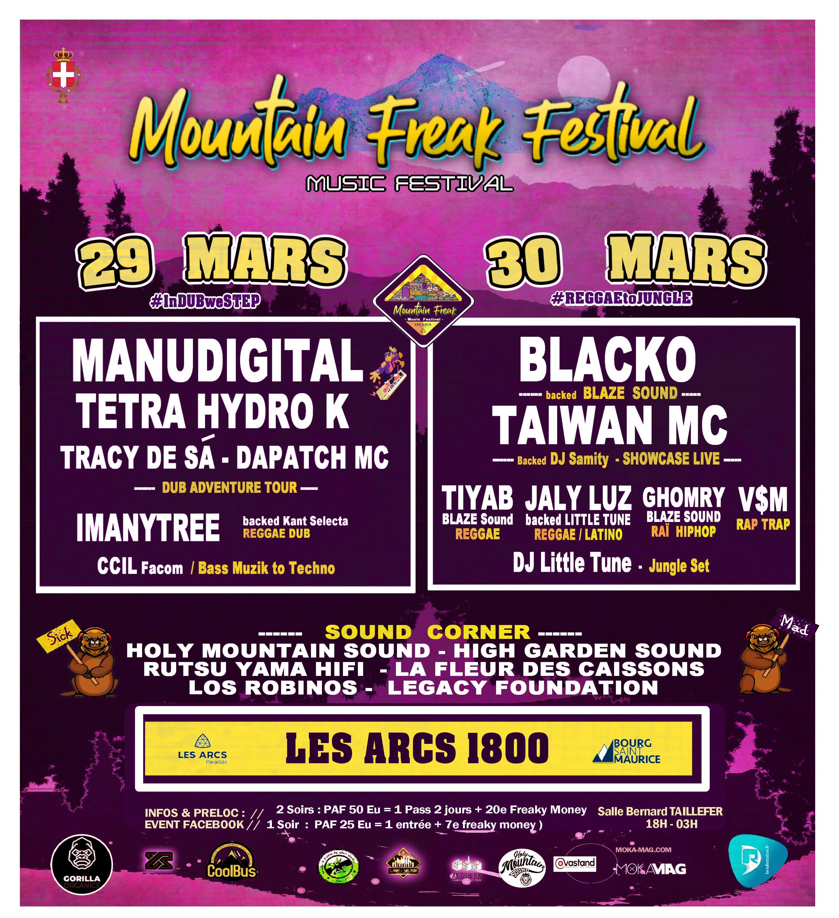 Mountain Freak Fest #2 -- Les ARCS 1800 -- 29 & 30 Mars 2024 ...